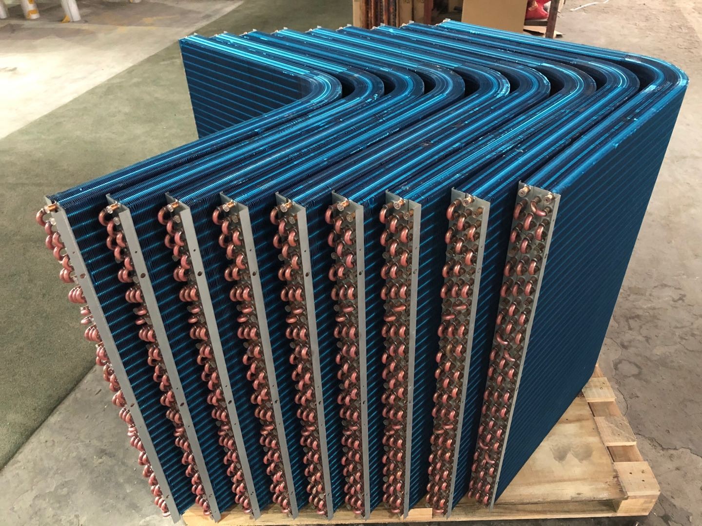 알루미늄 AC HVAC 콘덴서 코일 루버 핀 OEM